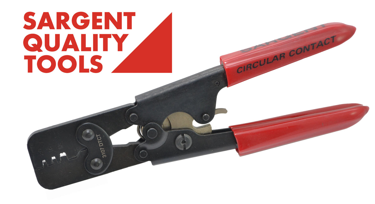 Circular Contacts Ratcheted Crimp Tool SARGENT® #3107 DTCT ...