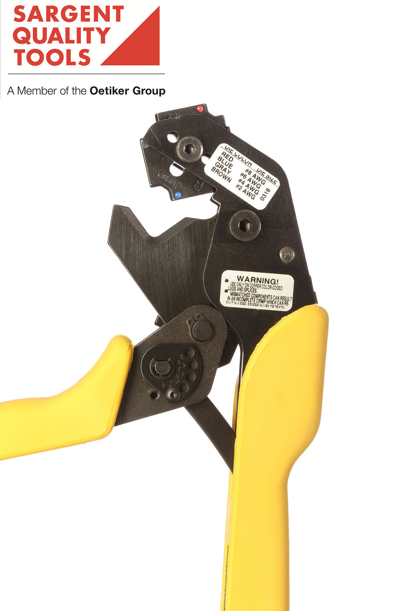 Compression Lug Crimping Tool - Four sizes - SARGENT® #4290 CT ...