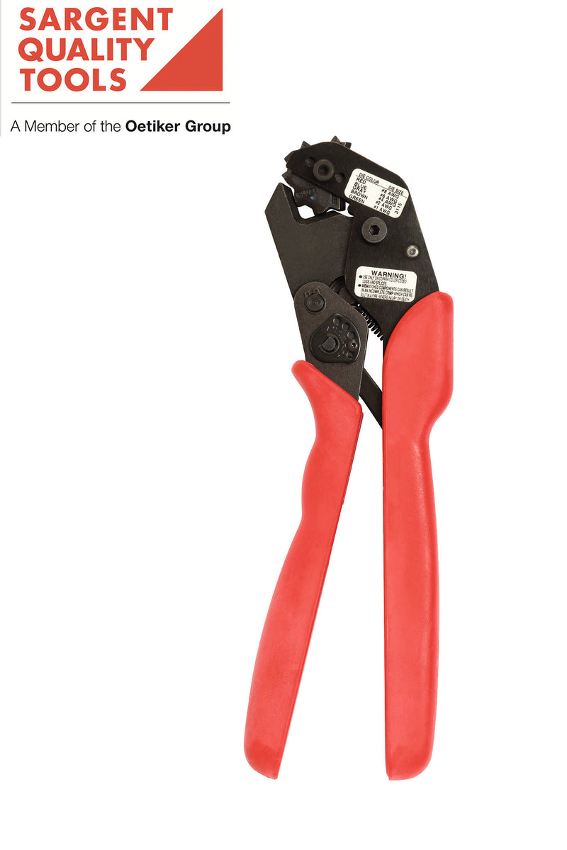Compression Lug Crimping Tool - Five sizes - SARGENT® #4295 CT ...