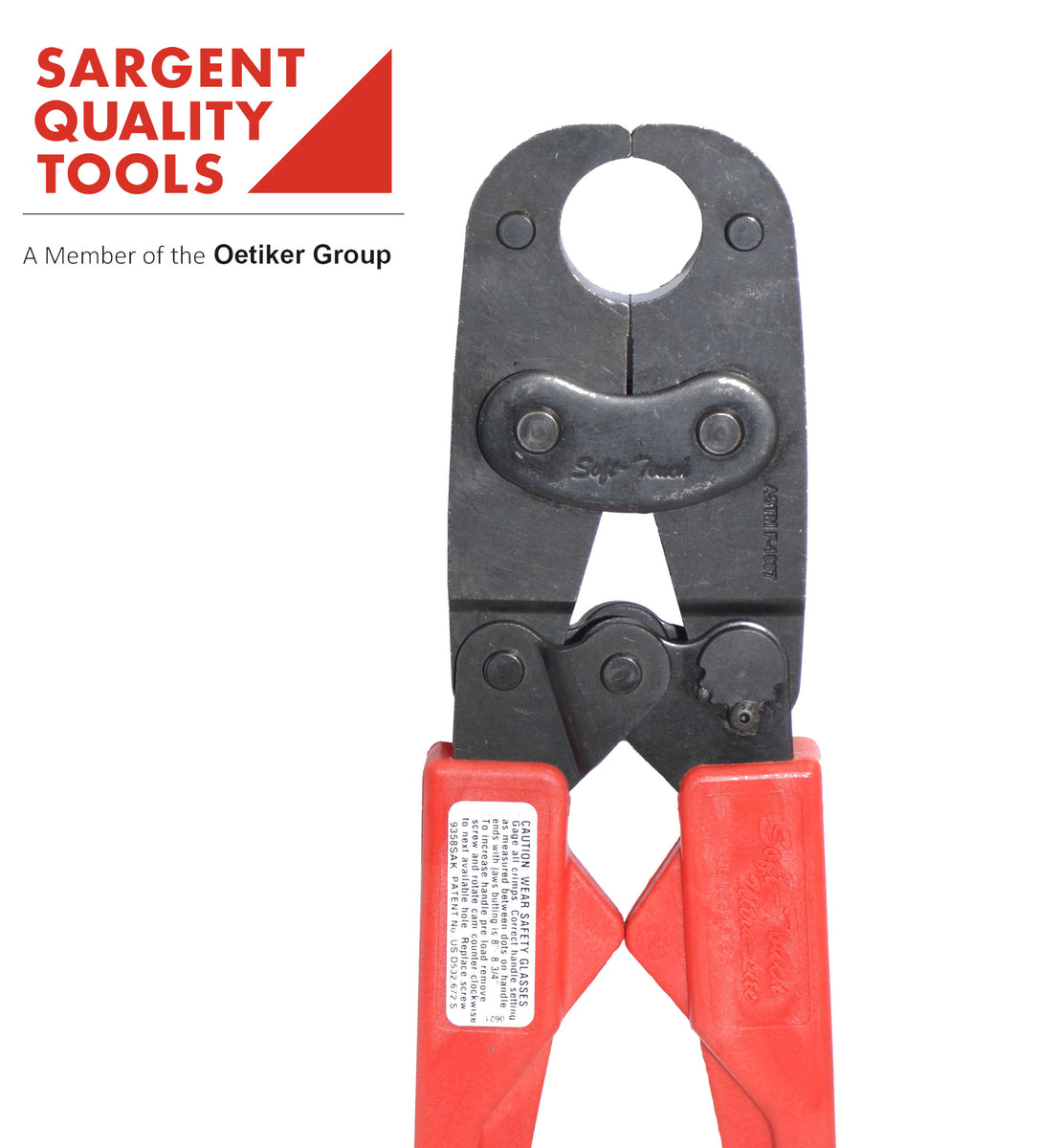 PEX Crimping Tool 4 sizes Copper Crimp Rings –SARGENT® 9258SAK ...